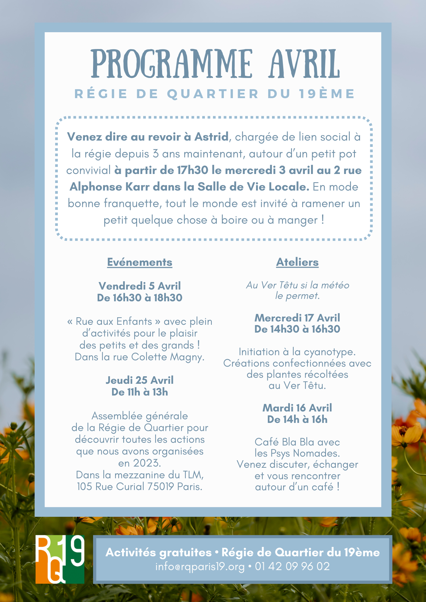 Programme Avril 2024